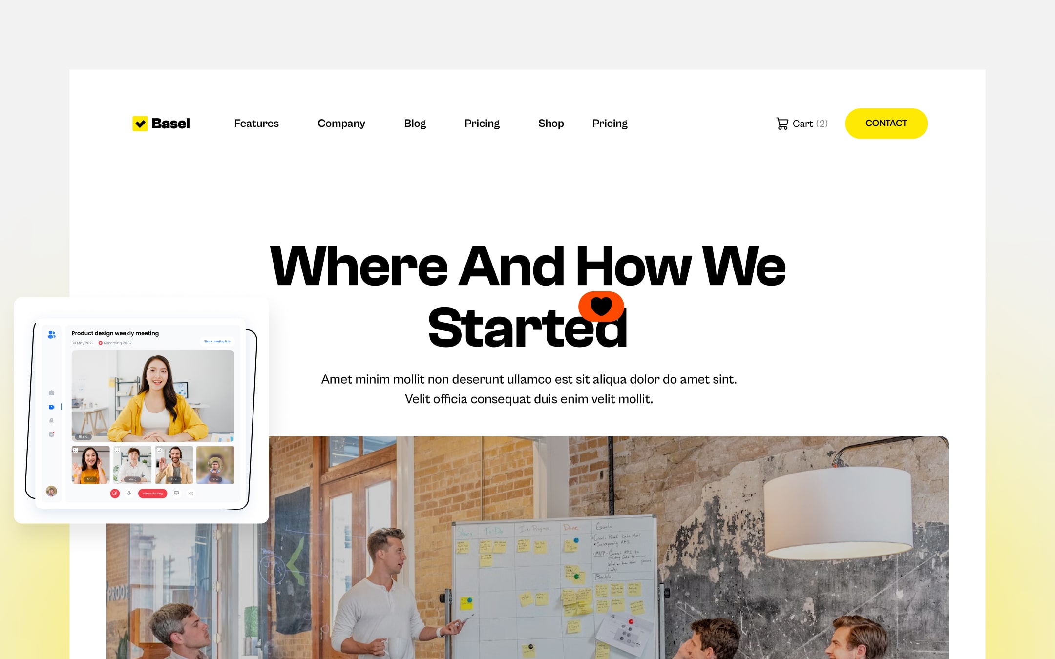Basel - SaaS Webflow Template | Wedoflow